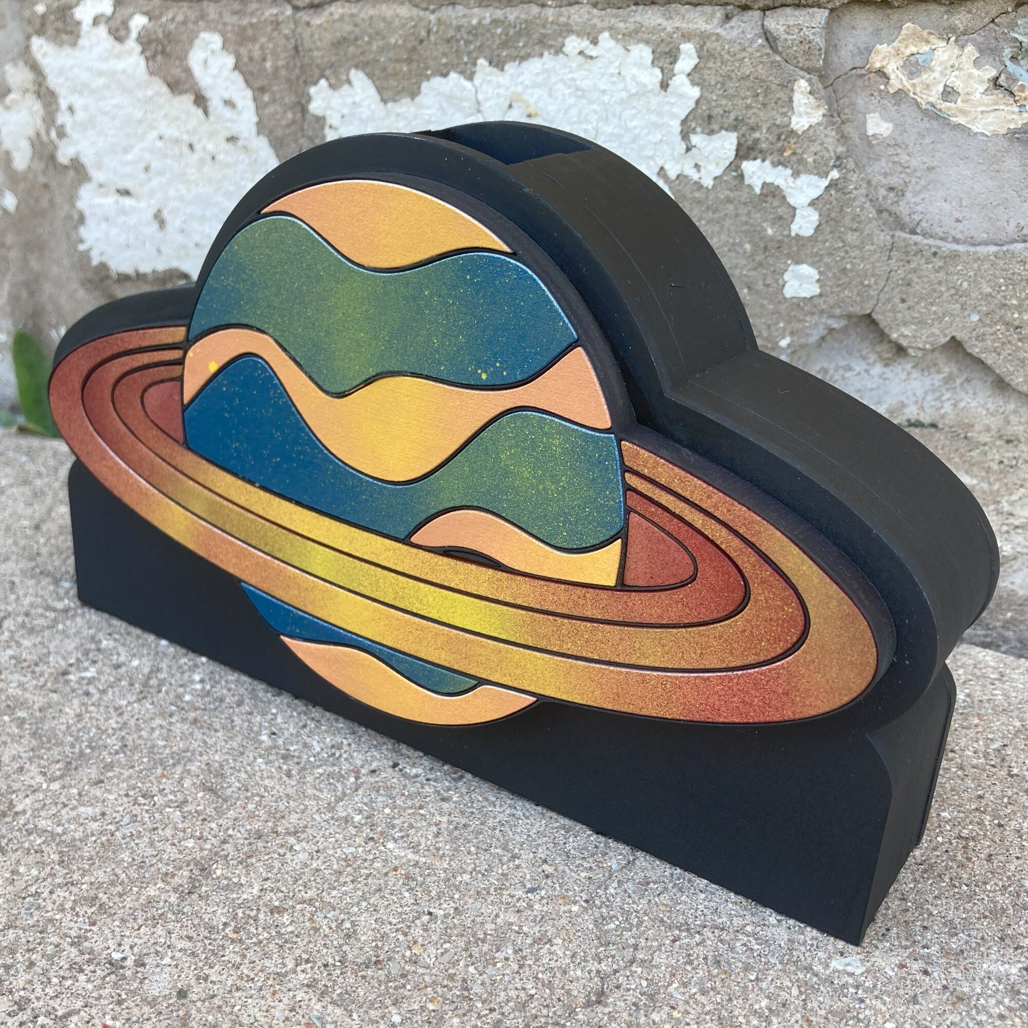 Space Planet Piggy Bank - Etsy