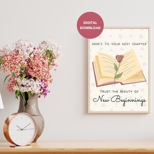 New Chapter Congratulations Graduation Card, Wedding Card, Good Luck ...