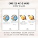 Solar System Flash Cards: Montessori Space Education (digital Download ...