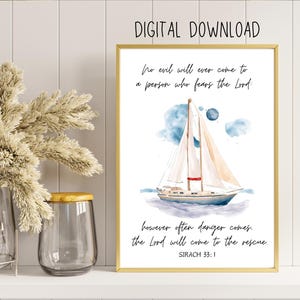 Sirach 33:1 Christian Wall Art - Printable Bible Verse Poster ...