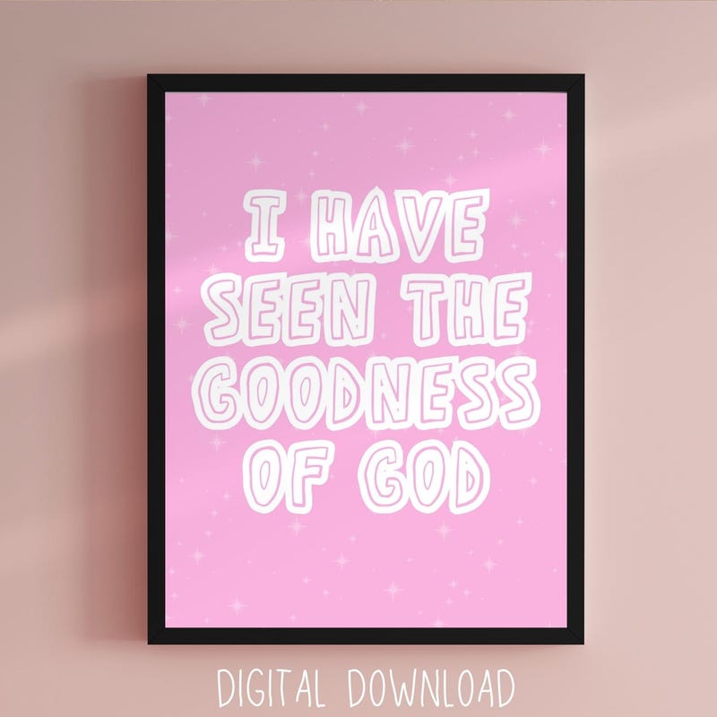 Goodness of God Sign - Etsy