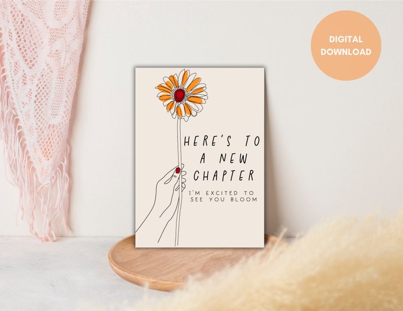 A New Chapter Congratulations Card, Graduation Card, Good Luck ...