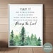 Psalm 117 Christian Wall Art Scripture Poster Bible Verse, Praise the ...