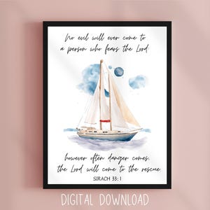Sirach 33:1 Christian Wall Art - Printable Bible Verse Poster ...