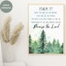 Psalm 117 Christian Wall Art Scripture Poster Bible Verse, Praise the ...