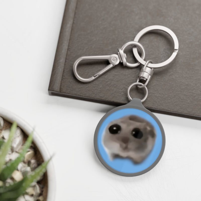 Hamster Meme Keyring - Etsy
