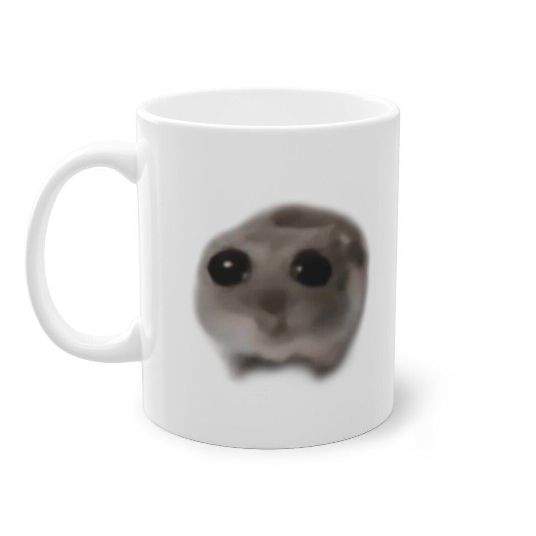 Hamsti Tassi Boy Gift Surprise Sad Hamster Tiktok Meme Coffee Tea Mug ...