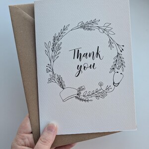 Hand Lettered Personalised Card - Etsy