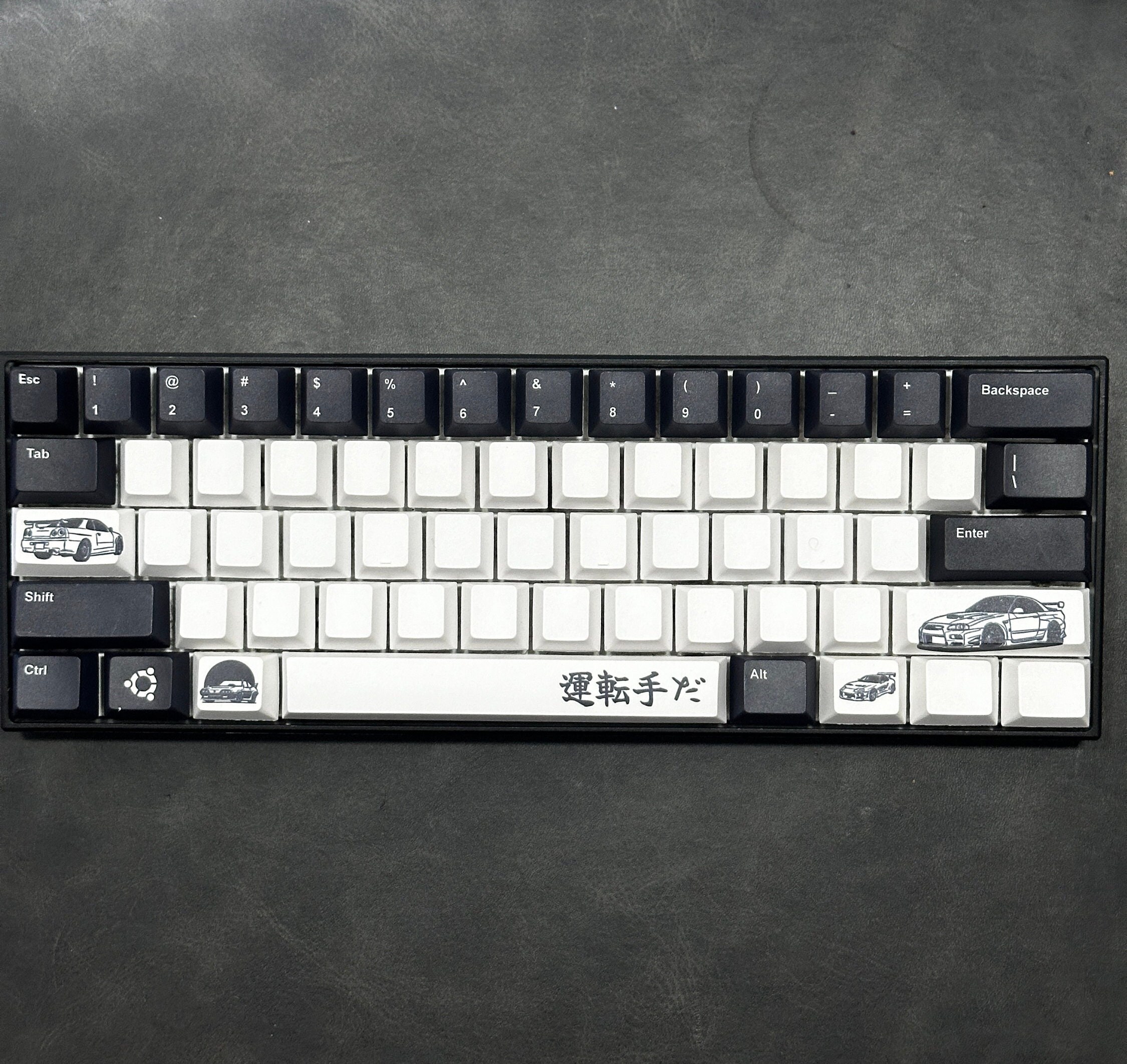 Japanese Racing Cars Accent Keycaps for Mechanical Gaming Keyboard 5 ...