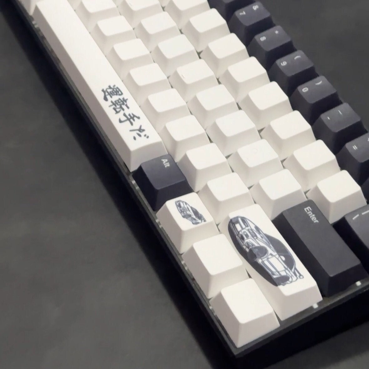 Japanese Racing Cars Accent Keycaps for Mechanical Gaming Keyboard 5 ...