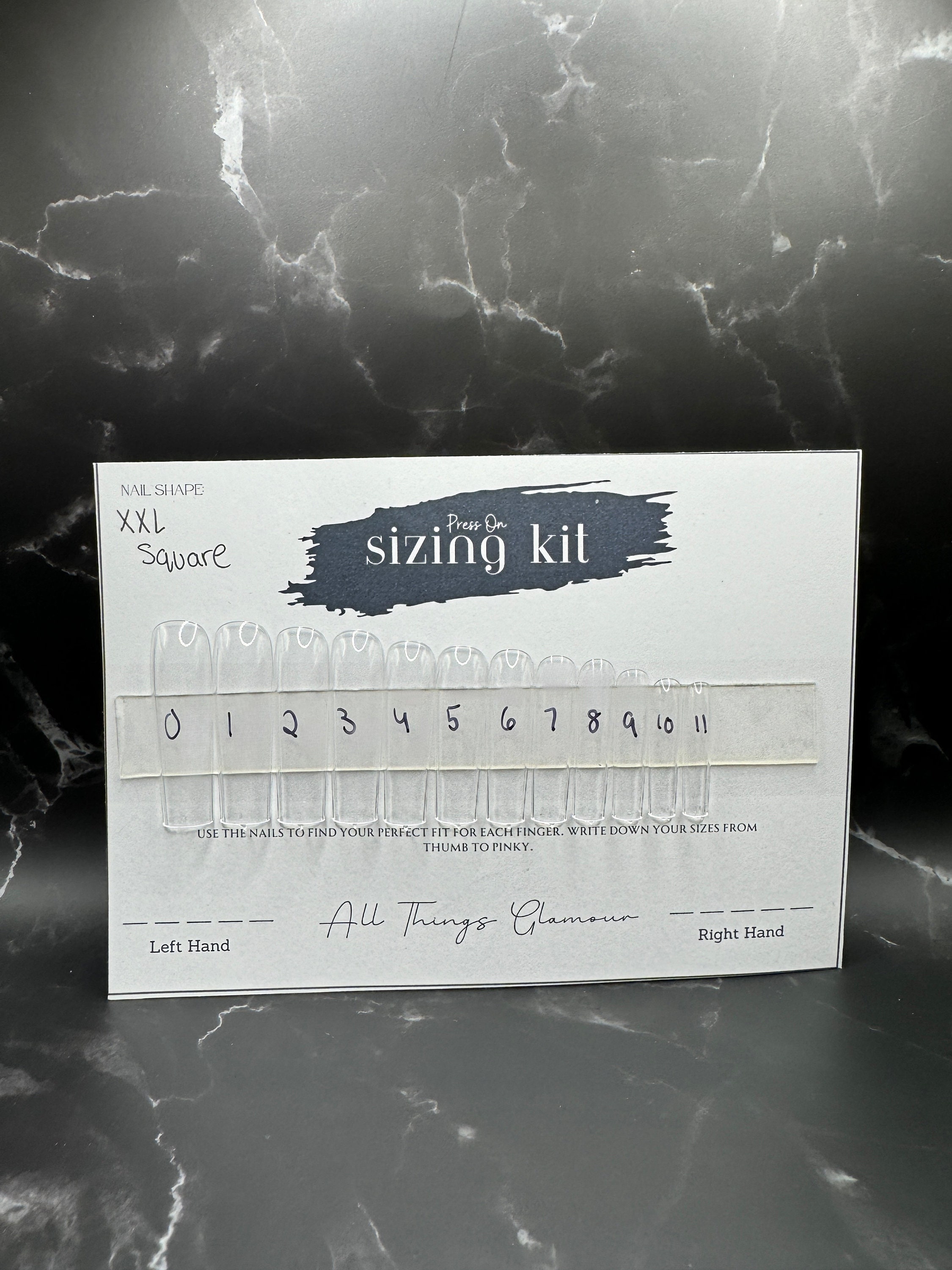 NAIL SIZING KITS - Etsy