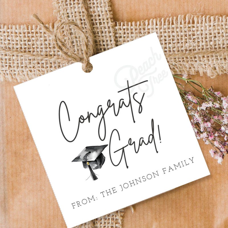 Graduation Gift Tags - 60+ Gift Ideas for 2025