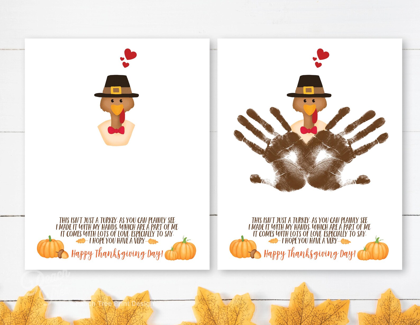 Turkey Handprint Craft, Thanksgiving Handprint Art, Thanksgiving ...