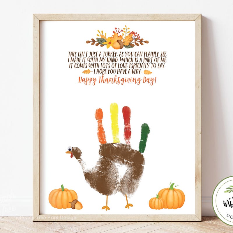 Handprint Keepsake - Etsy