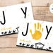 Christmas Nativity Handprint Art, Joy Handprint Craft, Sunday School ...