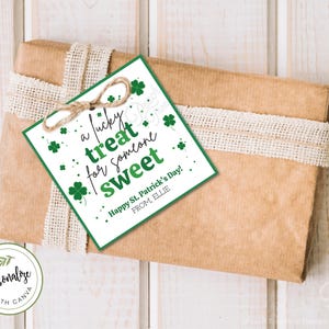 Printable St. Patrick's Day Tags, Lucky Treat for Someone Sweet ...