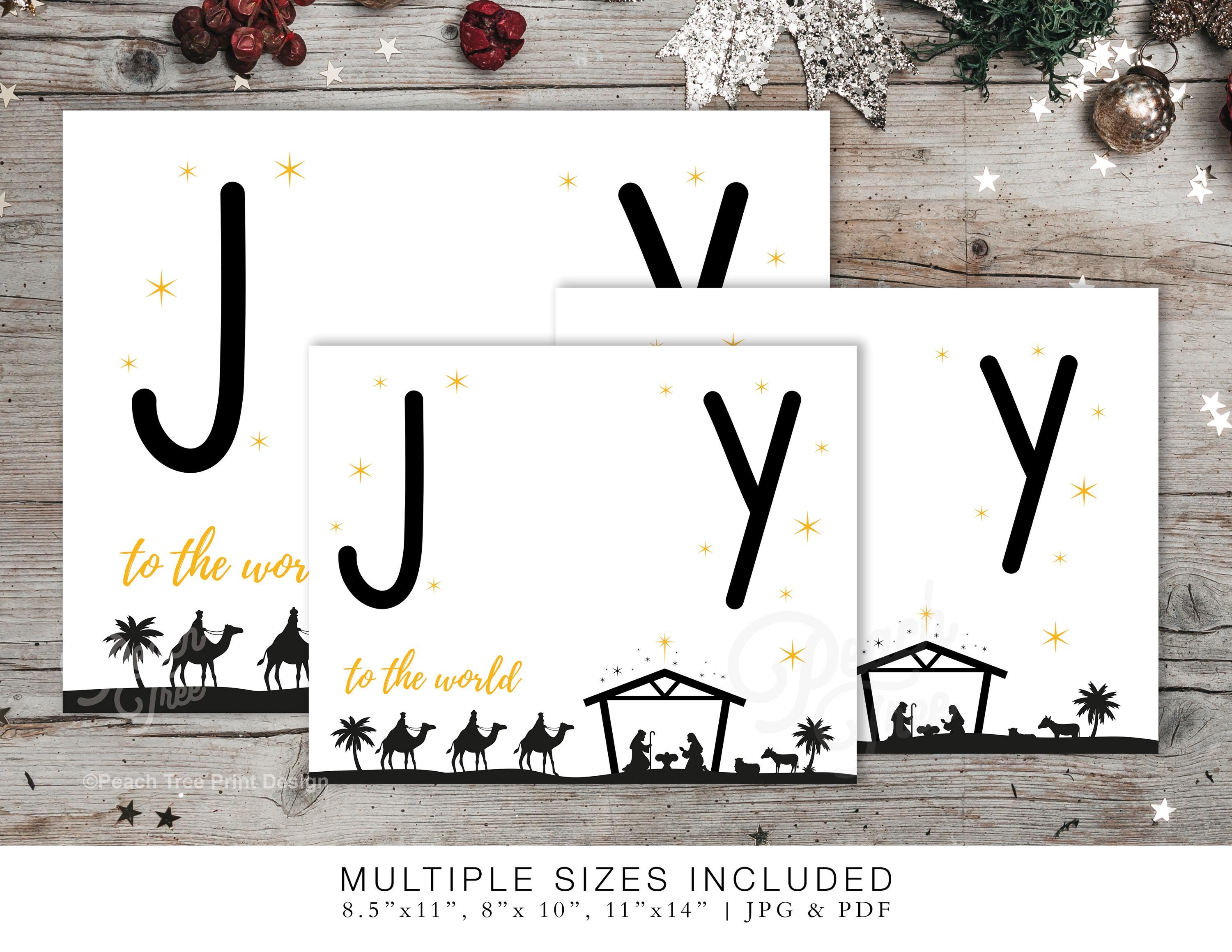Christmas Nativity Handprint Art, Joy Handprint Craft, Sunday School ...
