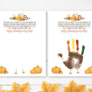 Turkey Handprint Craft, Thanksgiving Handprint Art, Thanksgiving ...