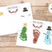 Christmas Footprint Craft, Christmas Crafts for Kids, Printable ...