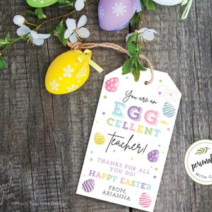 Easter Gift Tags, Easter Printable Tags, Easter Party Favor, Easter ...