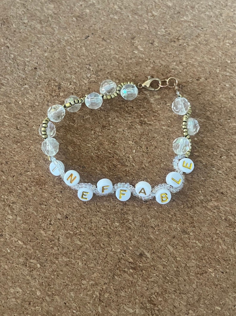 Good Omens Aziracrow Ineffable Beaded Friendship Bracelet - Etsy
