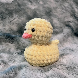 NO-SEW Crochet Pattern: Ruby the Rubber Duck - Etsy