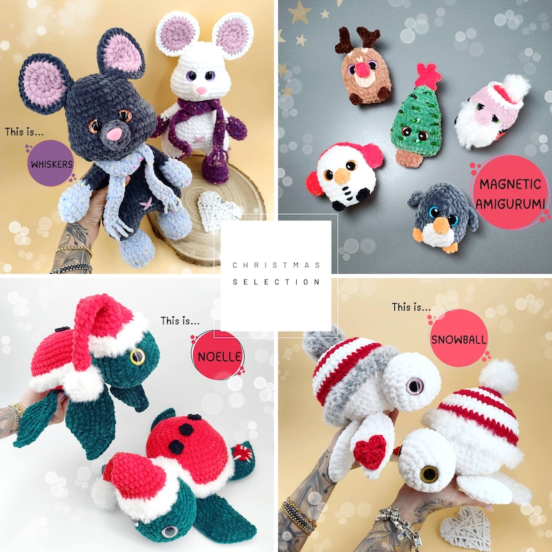 Amigurumi Crochet Pattern MEGA BUNDLE – 30 PDF Patterns (animals ...