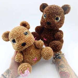 Bear Crochet Pattern PDF – Chunky Plush “muffin” • Beginner Amigurumi ...