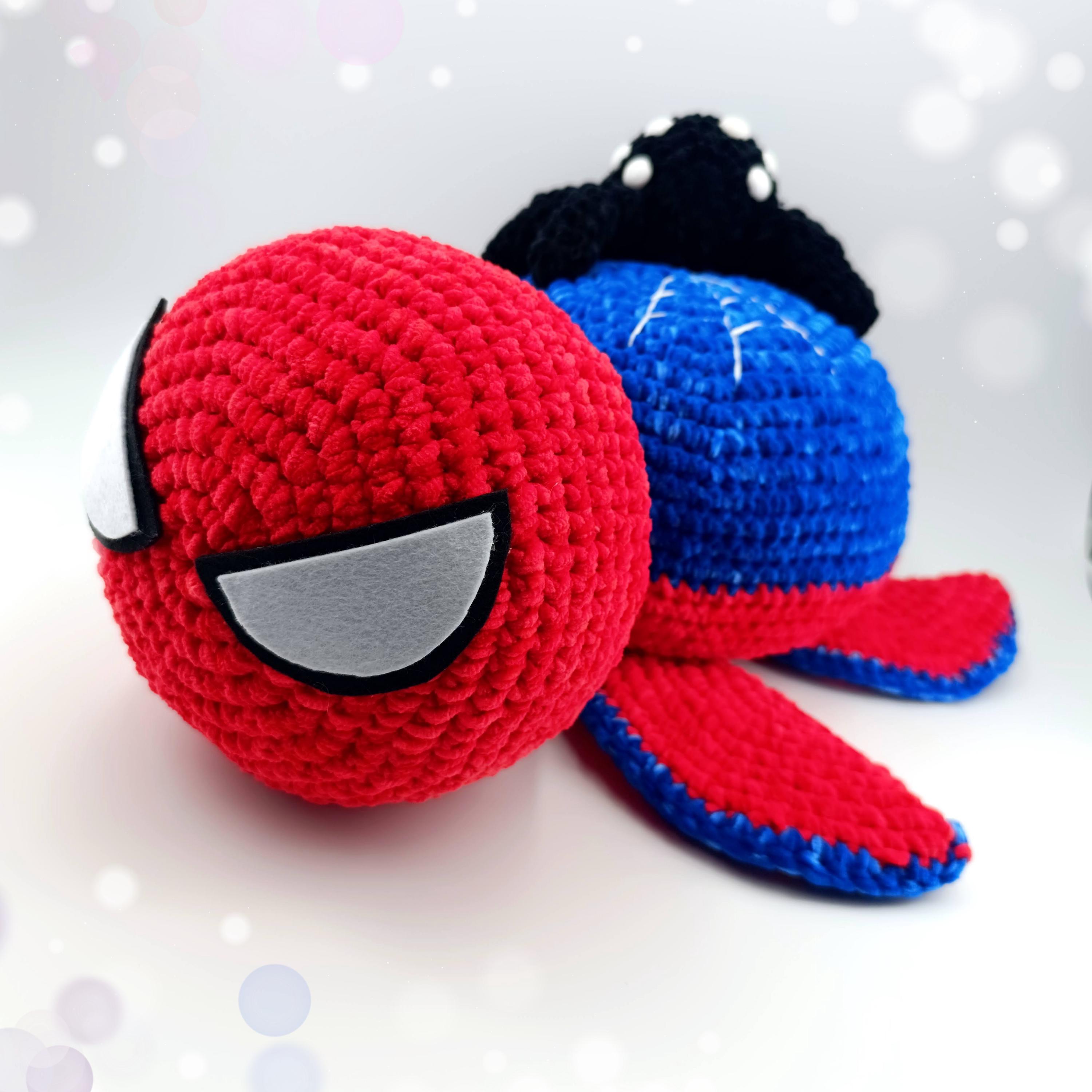 Spider Turtle Crochet Pattern PDF – “spiderturtle” Superhero Sea Turtle ...