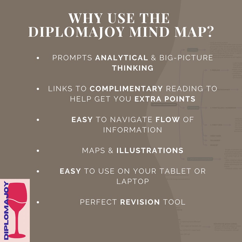 WSET Diploma Resource, Sparkling Wines Mind Map, WSET Level 4, Wset ...