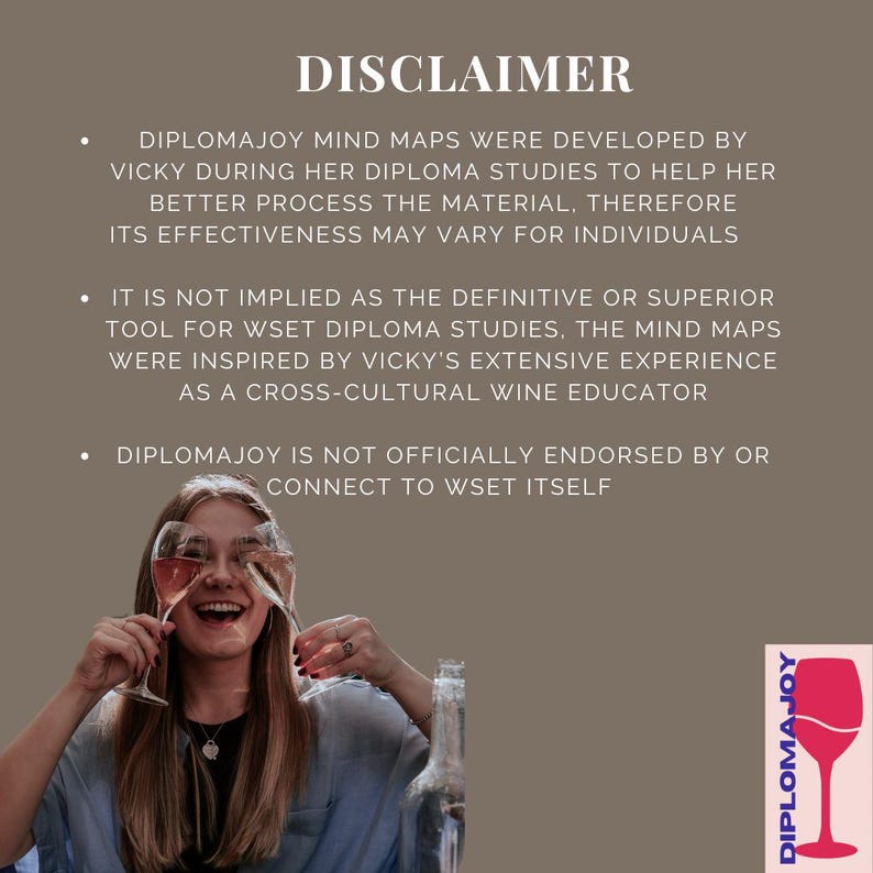 WSET Diploma D3 Spain Mind Map (visual Theory Summary) + Study Guide (PDF Download) - Etsy