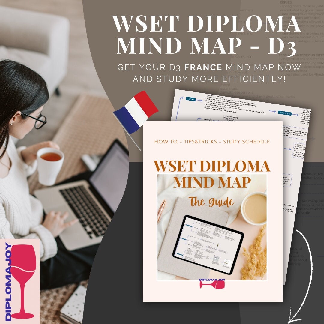 WSET Diploma Resource, France Mind Map, WSET Level 4, Wset Study ...