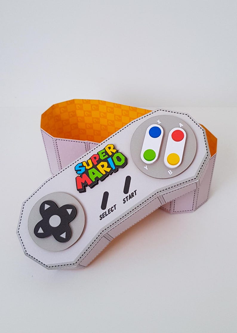 Cut File Video Game Box Template | SVG PDF and Studio Files - Etsy