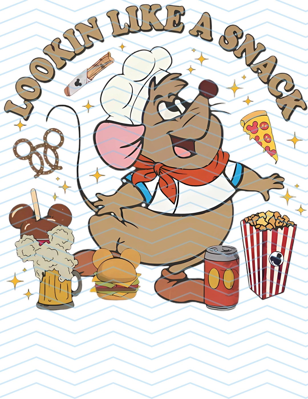 Retro Gus Gus Lookin’ Like a Snack PNG - Etsy