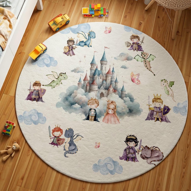 Princess Room Rug - Etsy