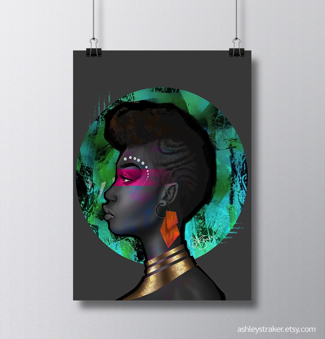 Ayana Limited Art Print - A3 Size - Etsy