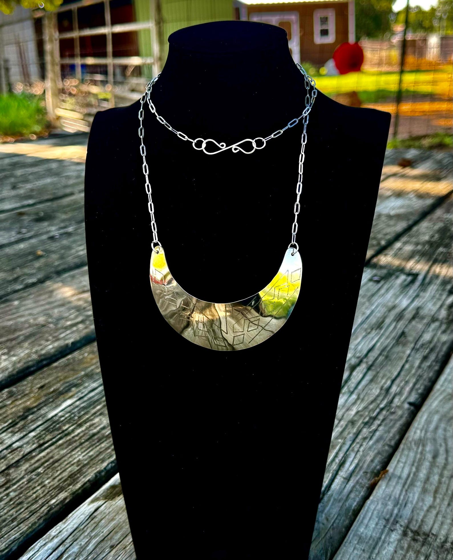 Nickel Silver Gorget Choctaw Diamond Motif - Etsy