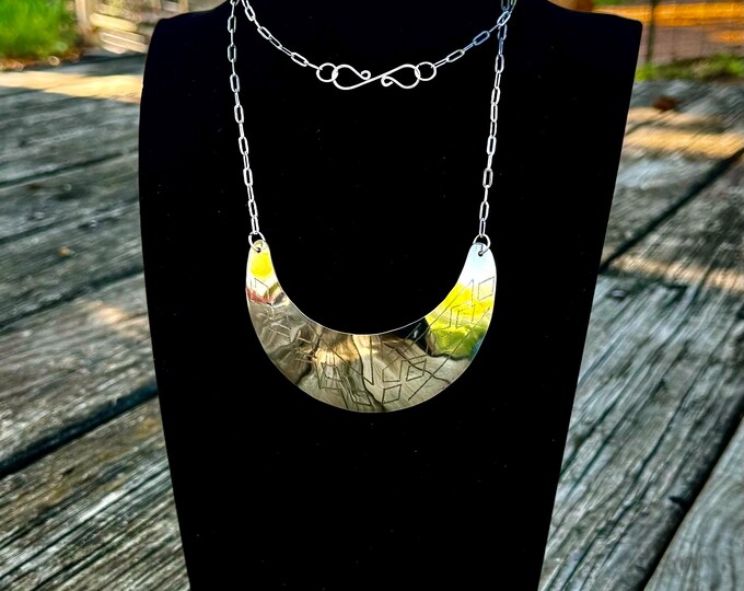 Nickel Silver Gorget Choctaw Diamond Motif - Etsy