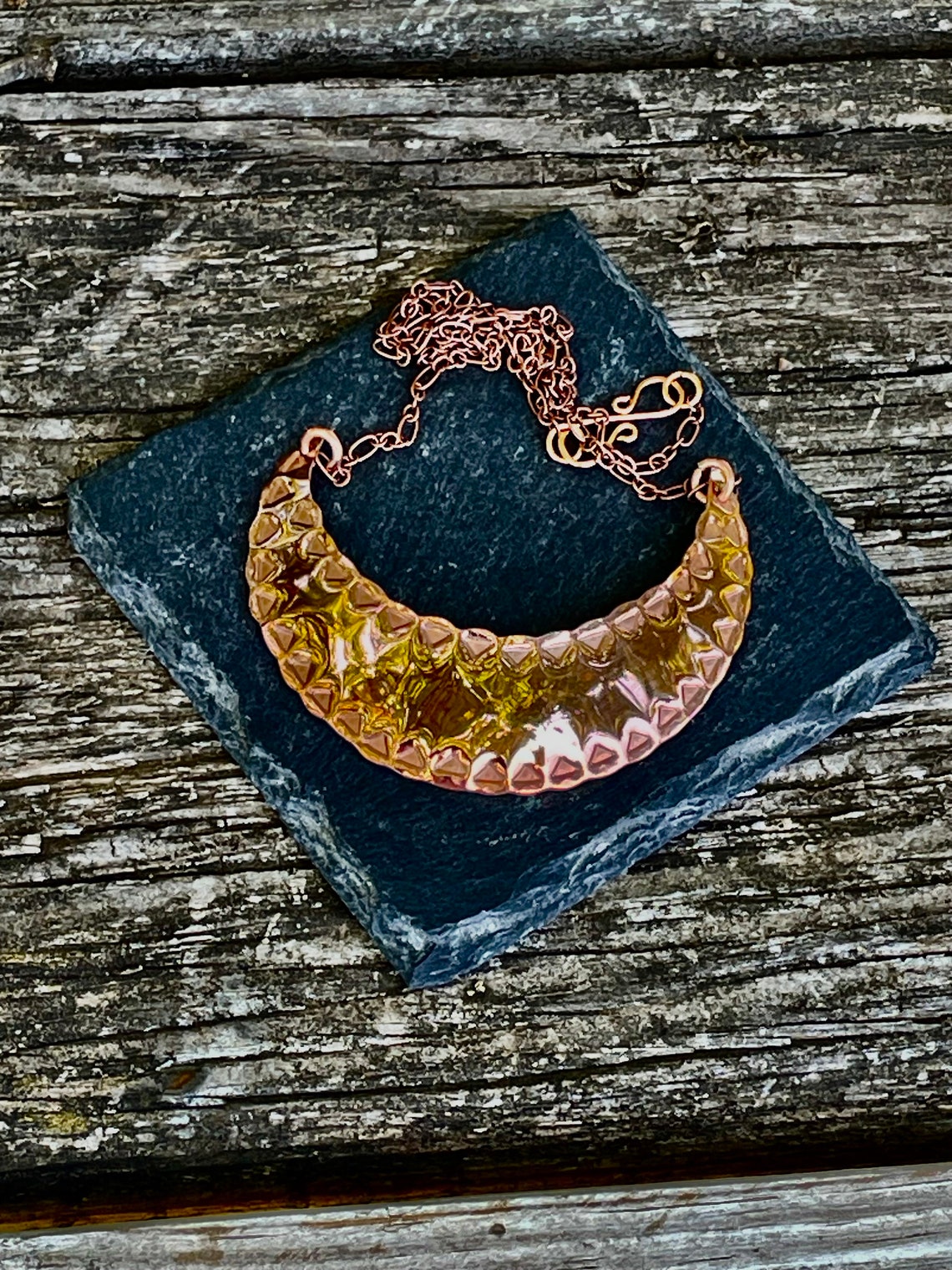 Copper Gorget - Etsy