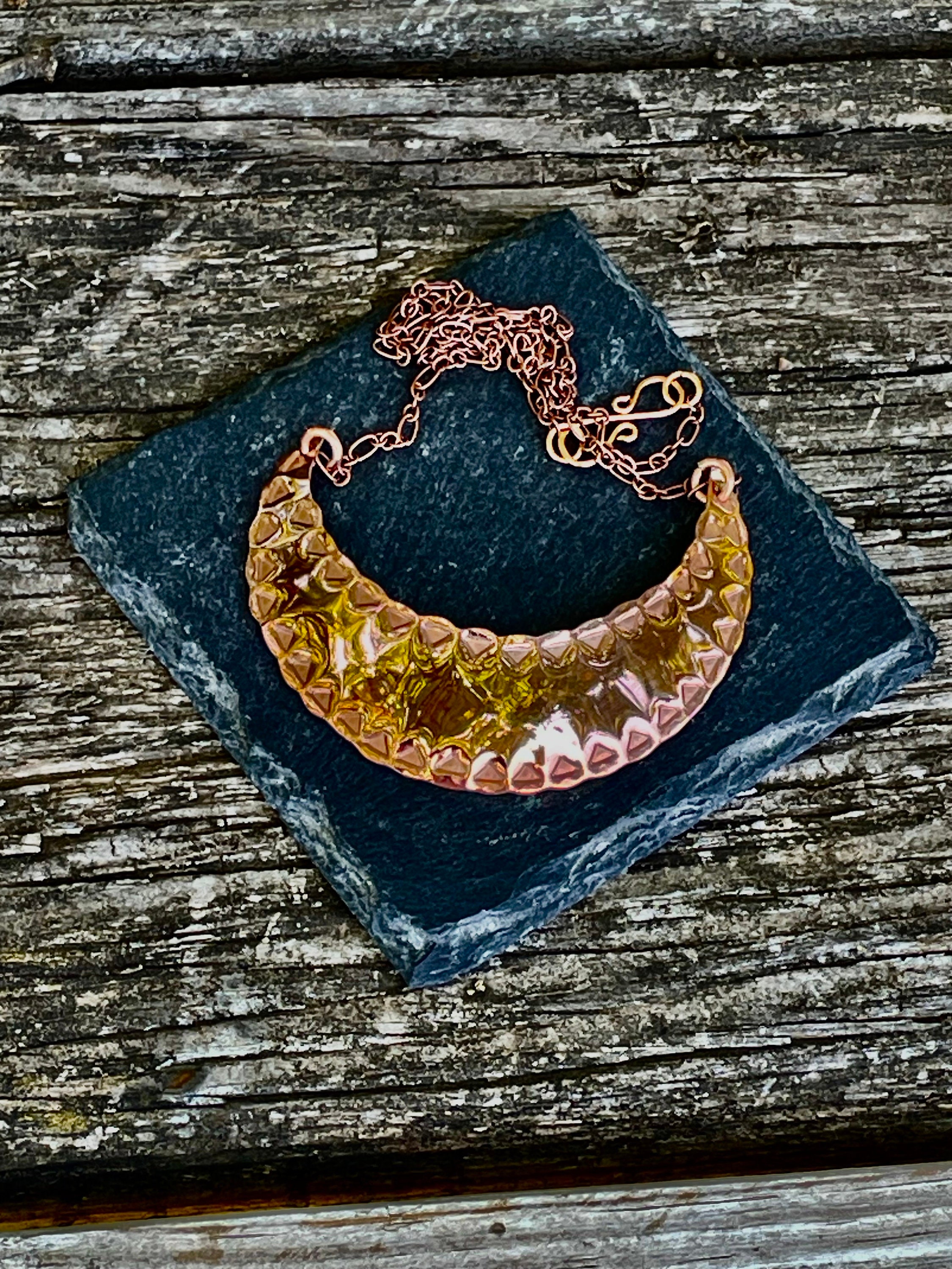 Copper Gorget - Etsy