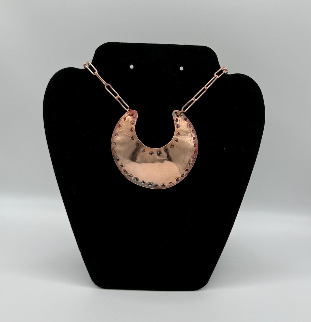 Burnt Copper Gorget - Etsy