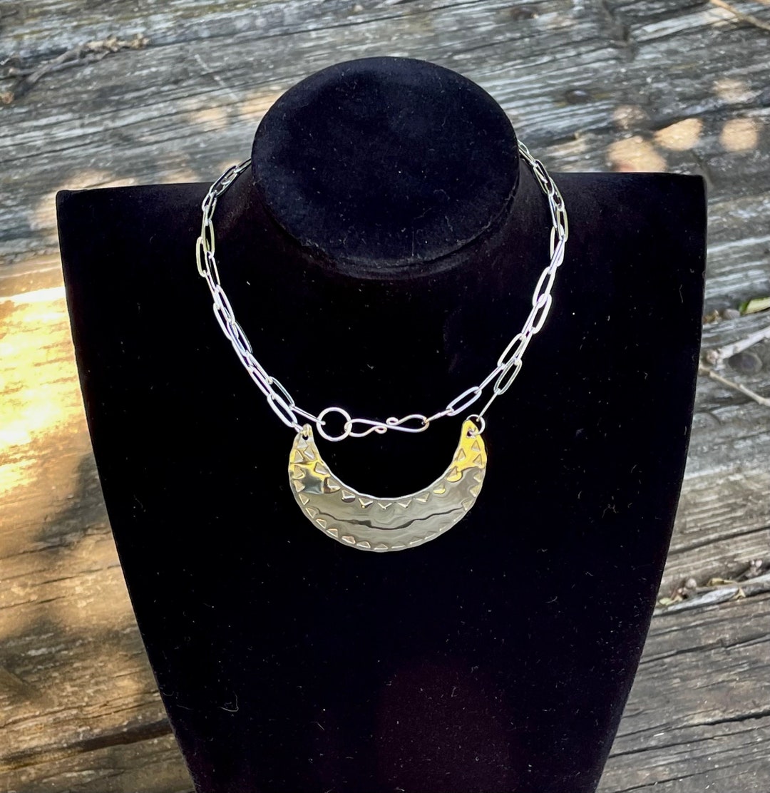 Small Nickel Silver Gorget - Etsy