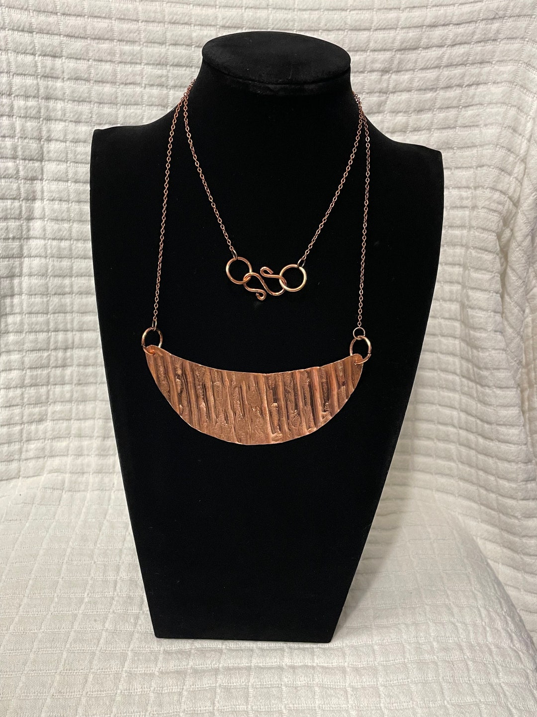 Hammered Copper Gorget - Etsy