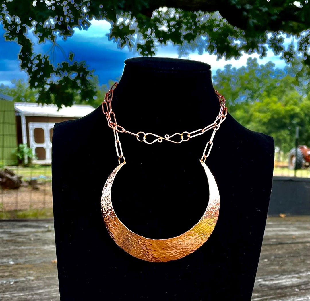 Copper Gorget - Etsy
