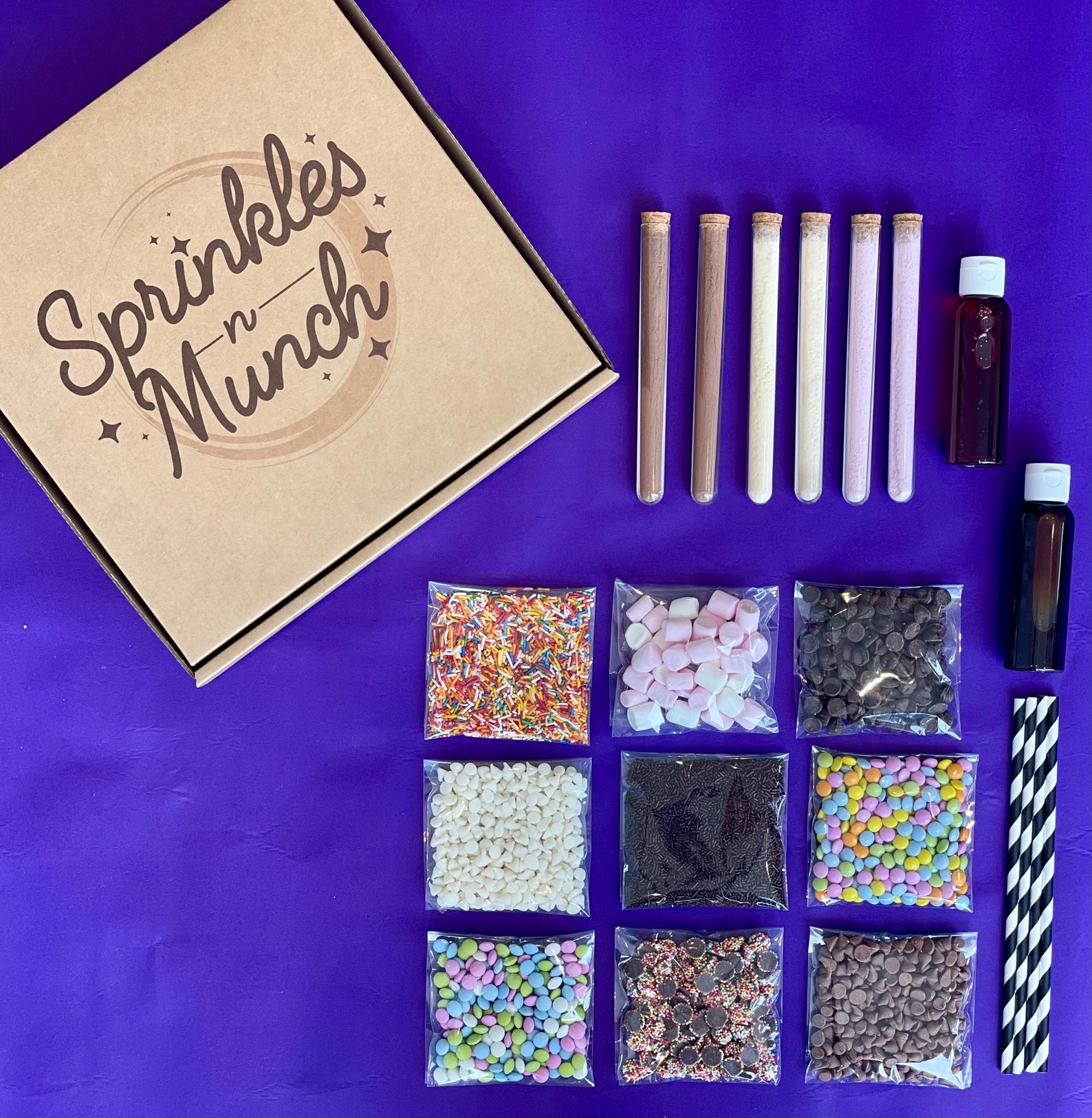 Ultimate Milkshake Gift Kit, Large DIY Drinks Hamper Chocolate Gift ...