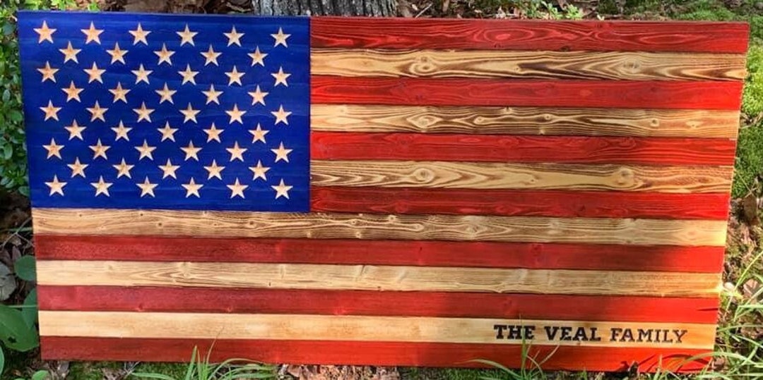 Rustic Wooden Flags - Etsy
