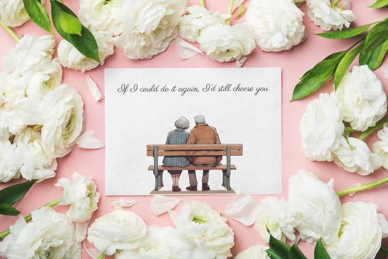 I'd Still Choose You - Anniversary Card - Blank on Inside - Romantic ...