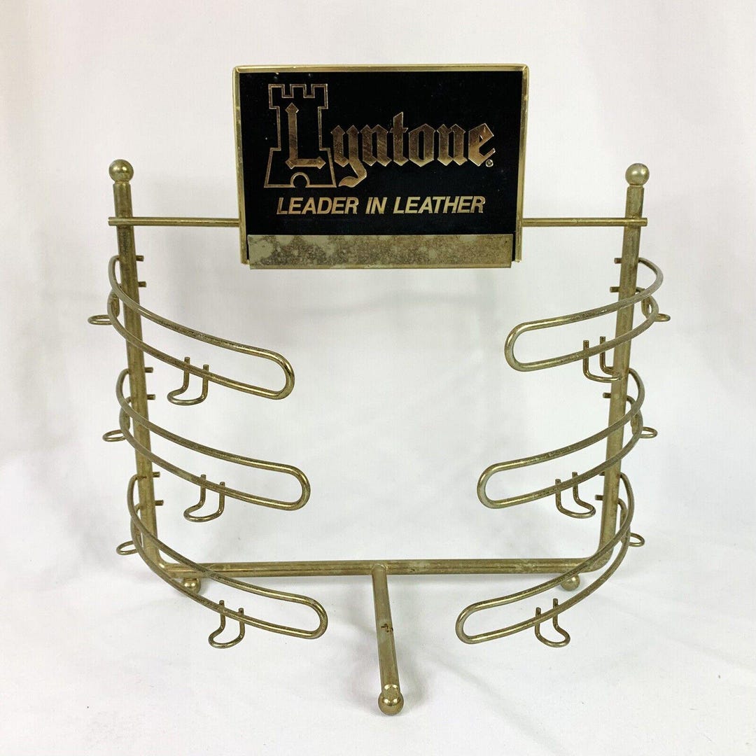 Vintage Metal Wire Countertop Store Display Rack Lyntone Leader in ...