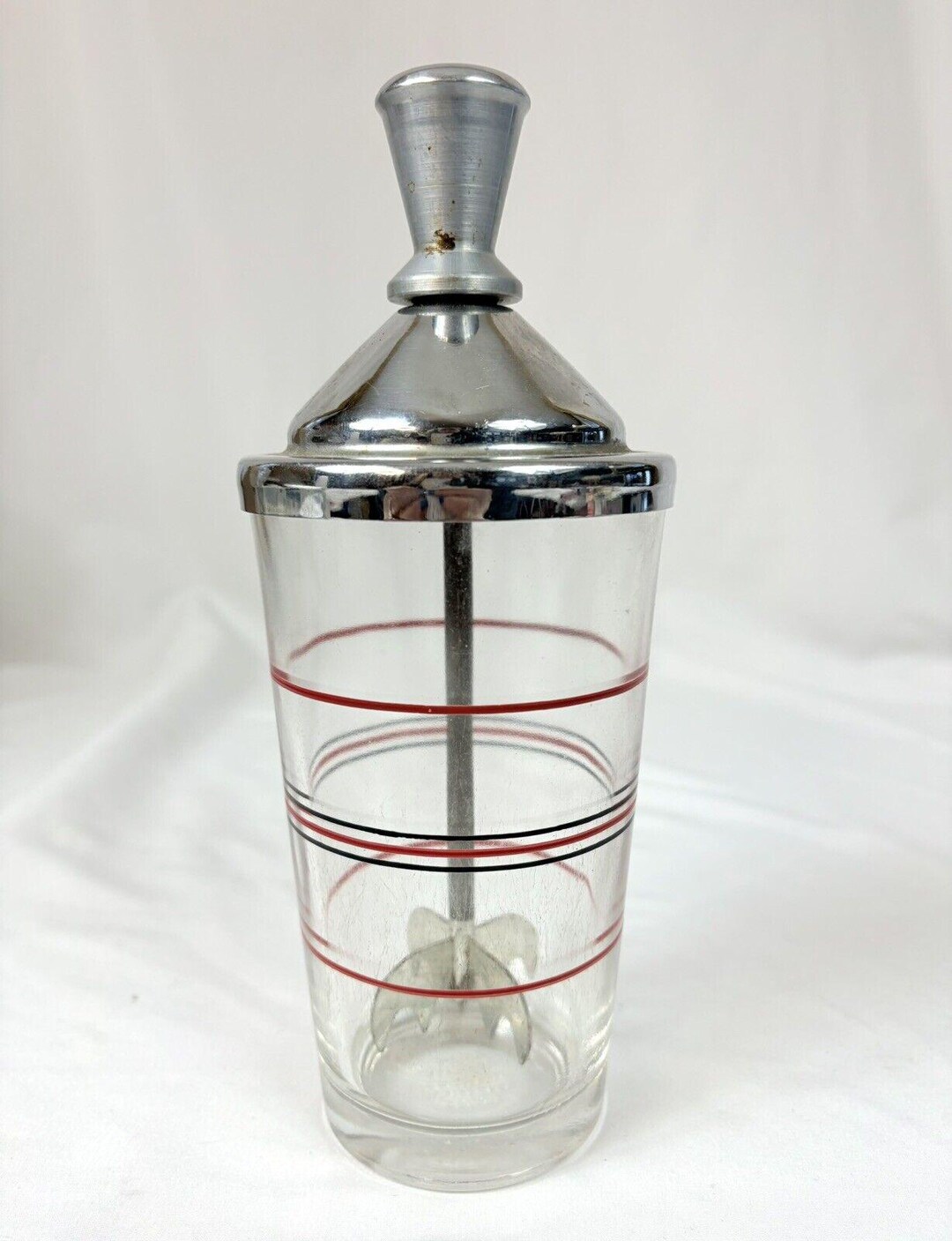 Vtg North Bros Lightning Ice Breaker No. 102 Barware Cocktail Mixer Set ...