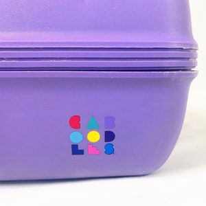 Vintage Caboodles Makeup Organizer Case Portable USA Retro Storage Box ...